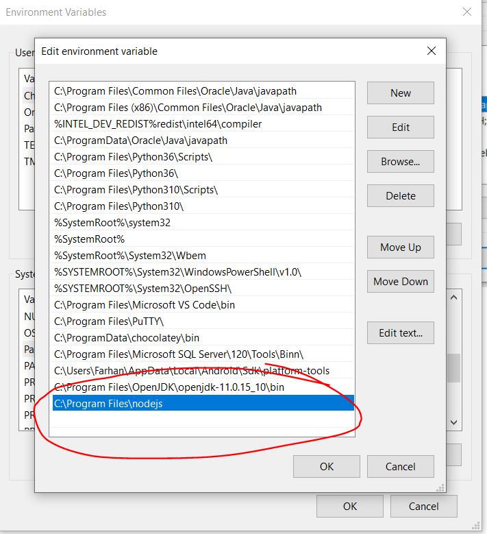 [SOLVED / FIXED] node is not recognised as internal command | Hosting by AliTech